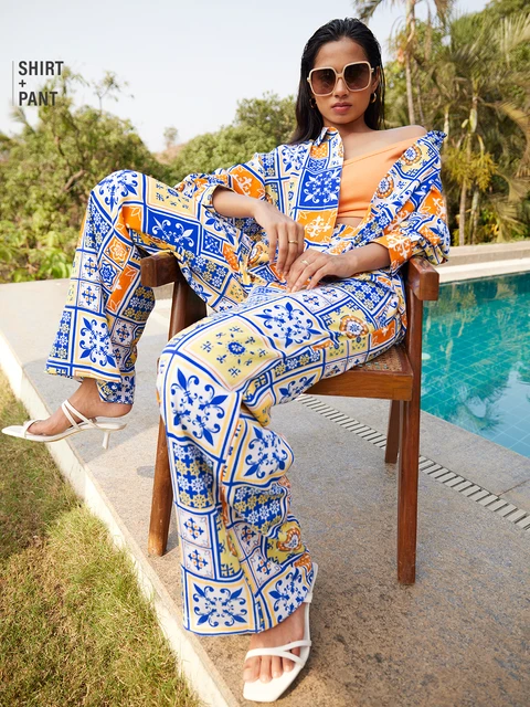 TSS Originals: Mandala Set Full Length Co-ord Sets