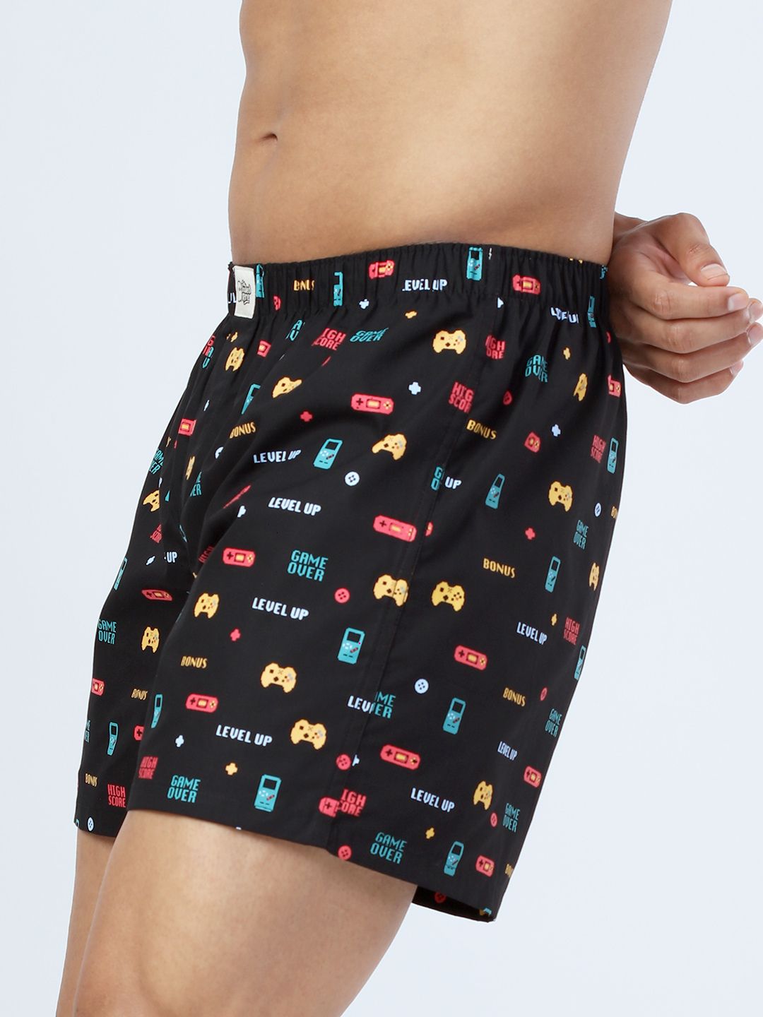 Buy 90's Gamer Pattern Boxer Shorts, Official Merchandise online at The ...