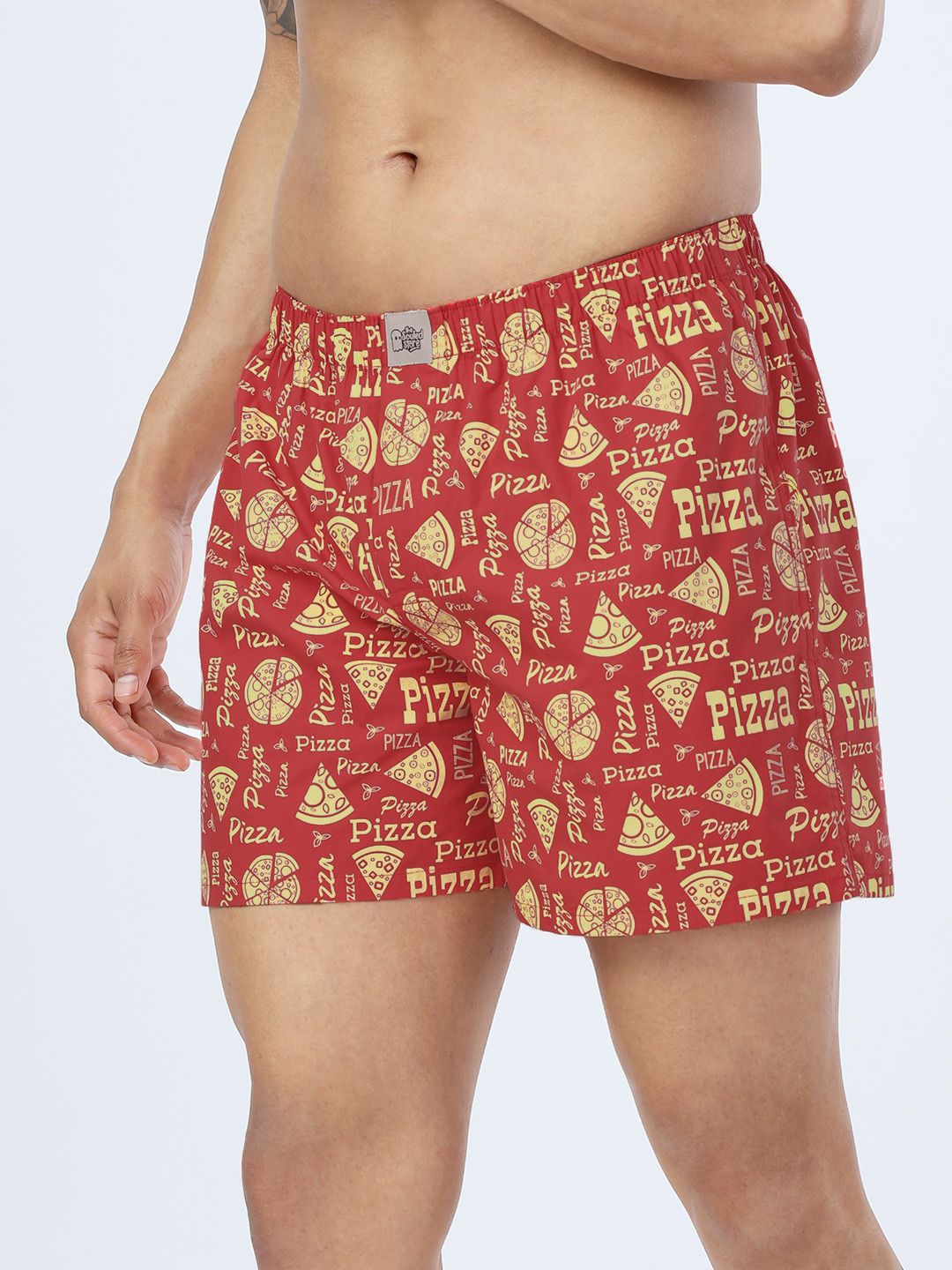 Buy Pizza Pattern Boxer Shorts online at The Souled Store.