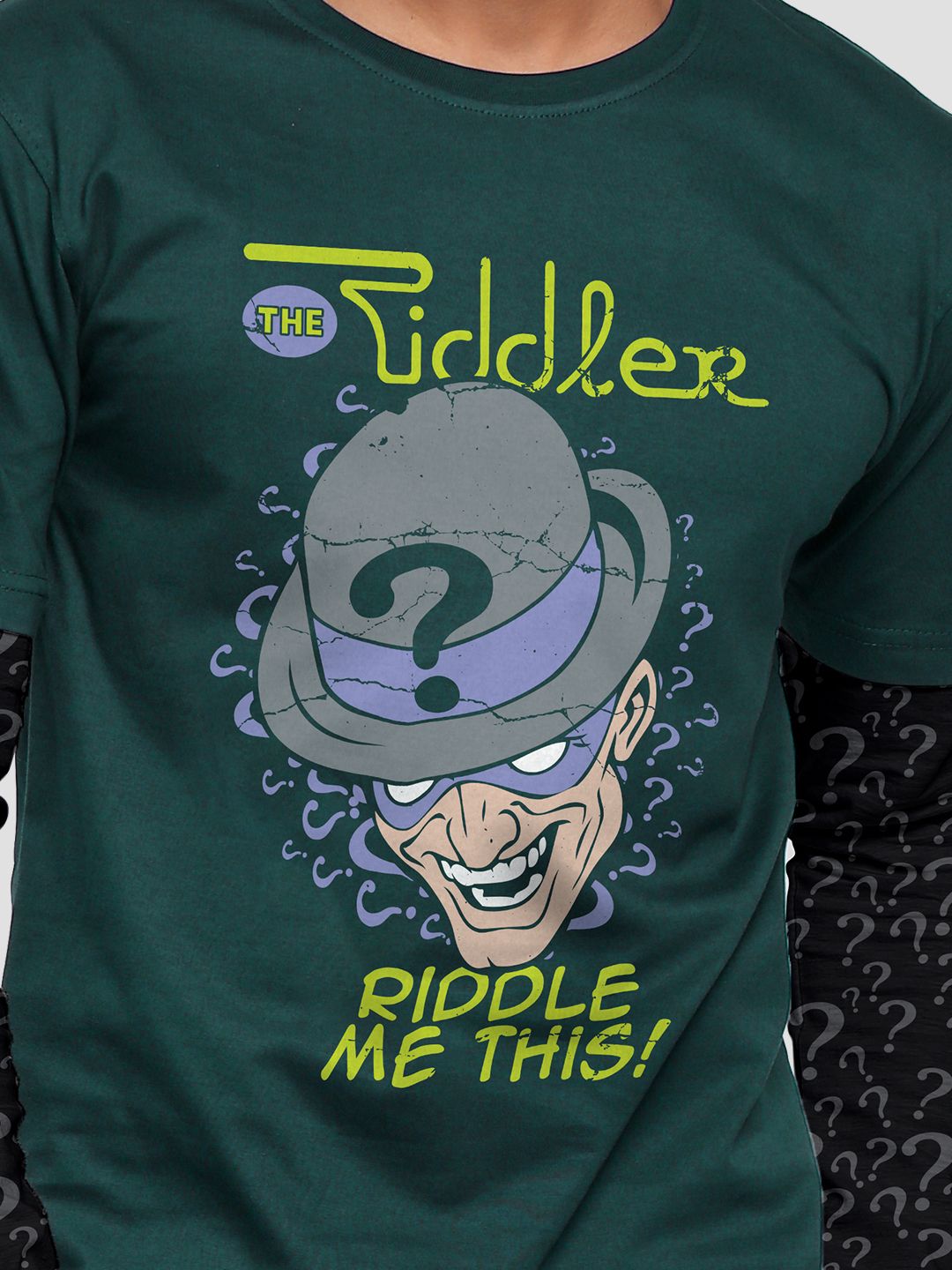 Buy Riddler Riddle Me This Full Sleeve T-shirt Online