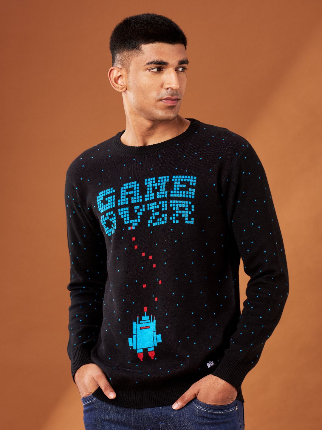 Buy Game Over Knitted Sweaters, Unisex Knitted Sweaters online at The ...