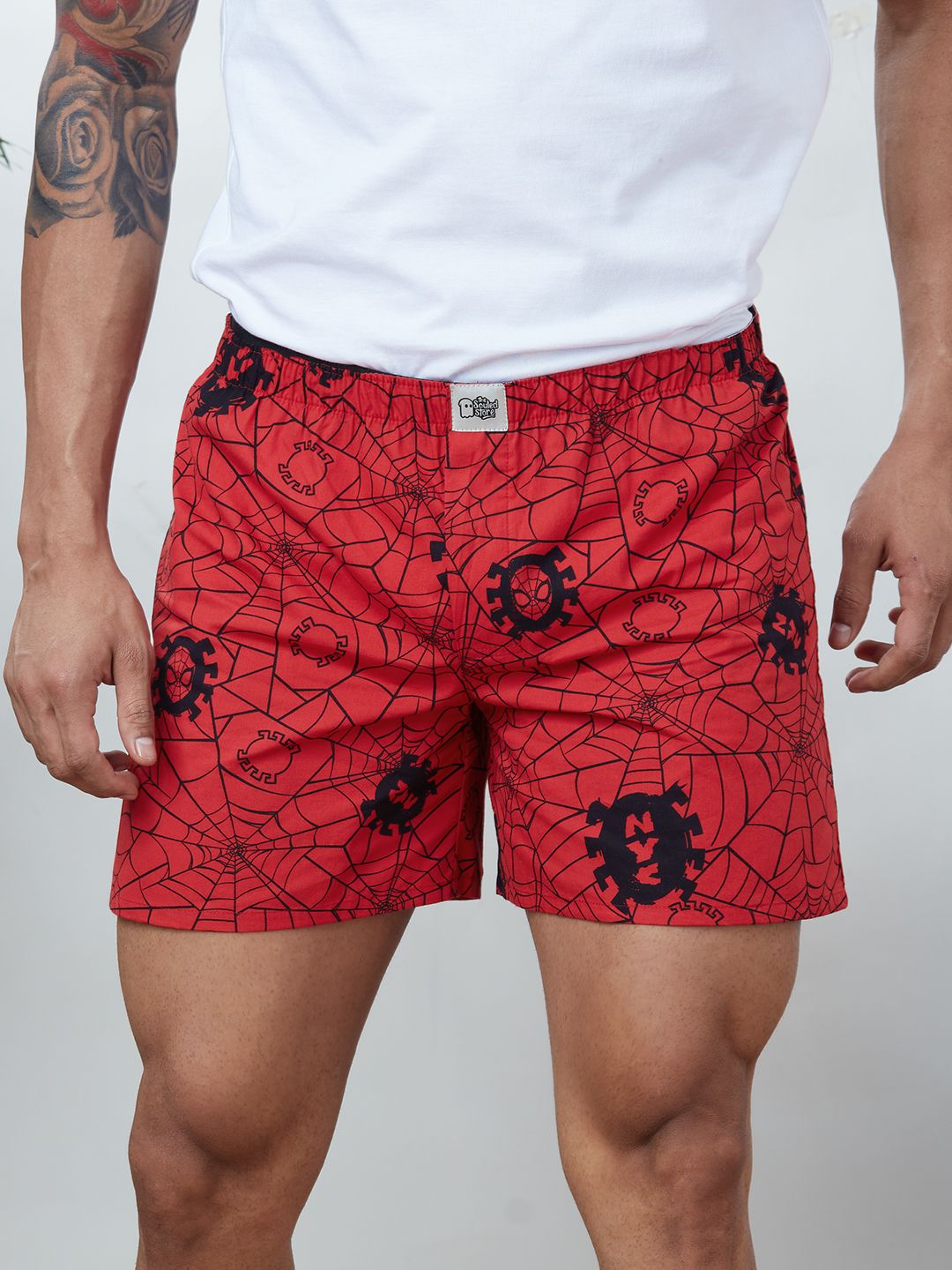 Buy Official Spider Man Doodle Boxer Shorts Online