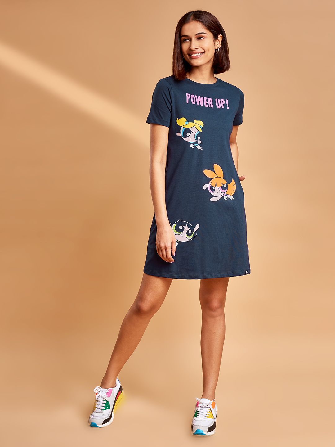 Powerpuff Girls Girl Power Women Pocket Dresses Online