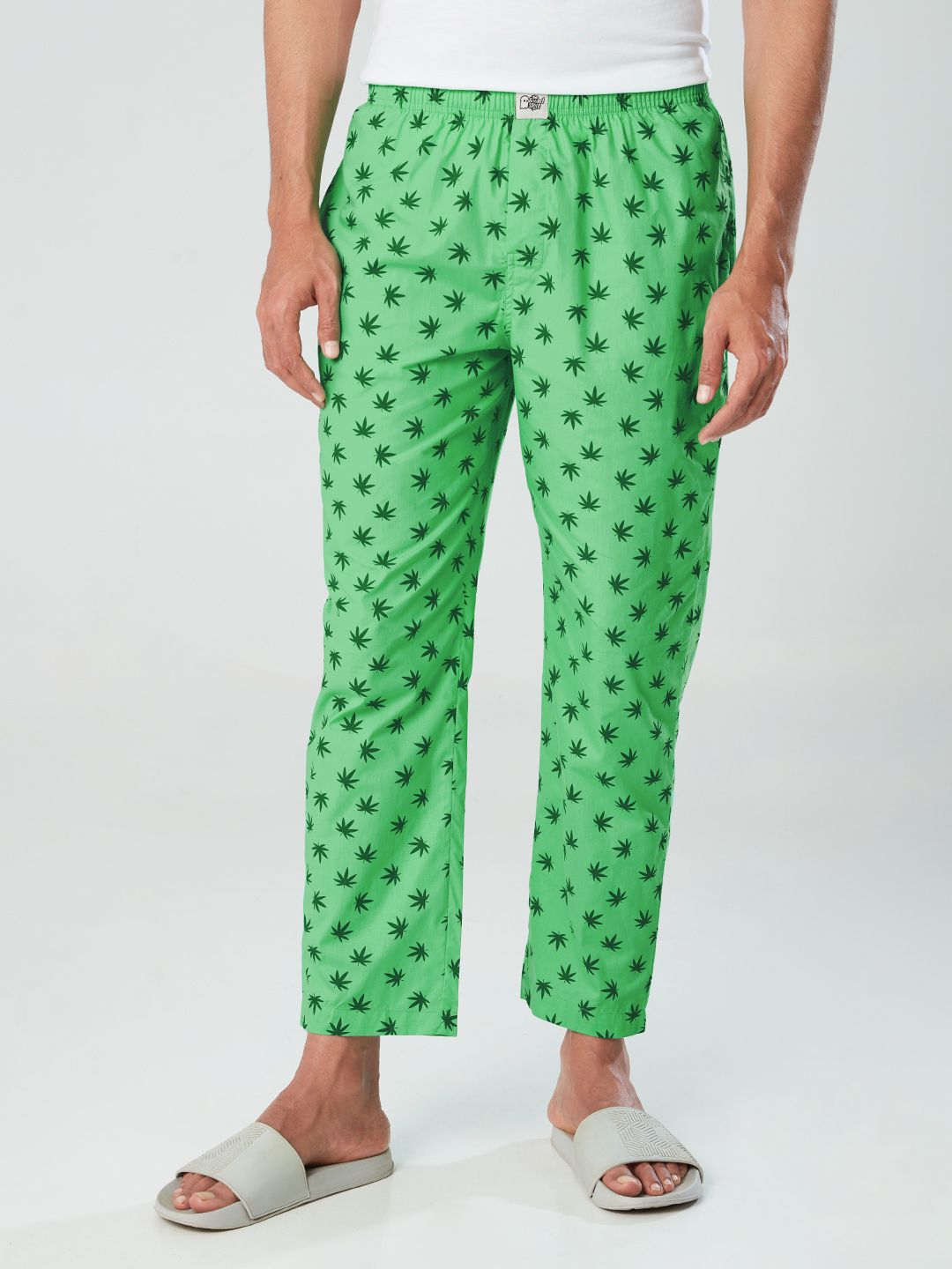 Buy Official Reggae Leaf Pattern Mens Pajamas Online