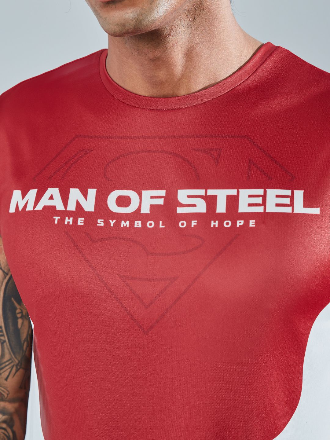 Buy Superman Man Of Steel Mens Performance Vest Online