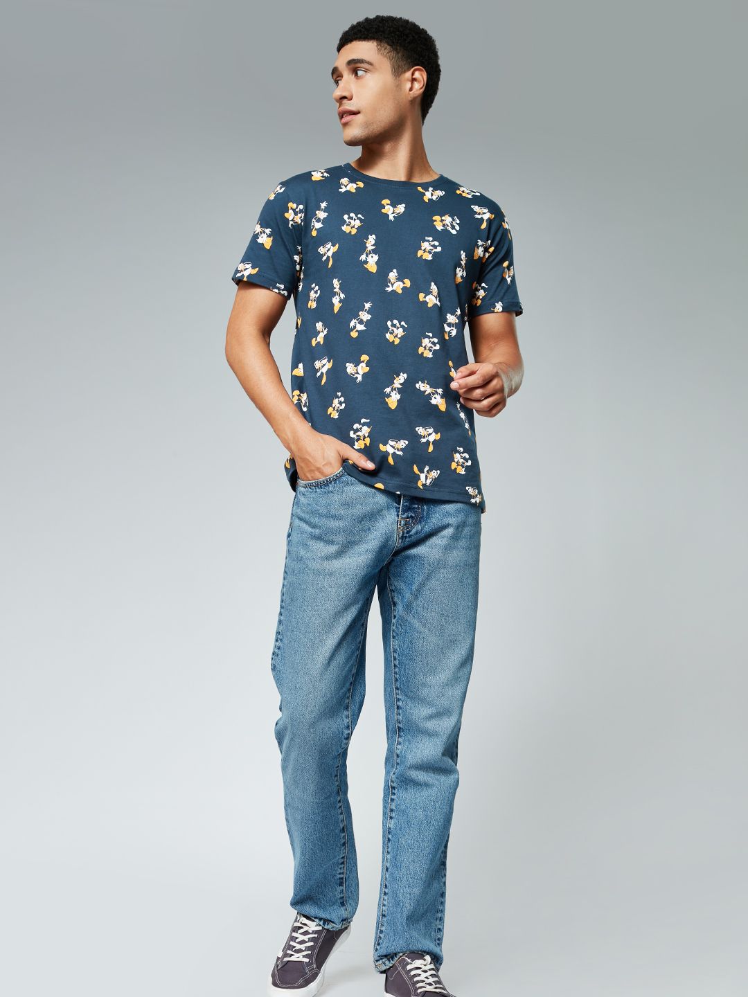 Buy Donald Duck: Pattern T-Shirts, Unisex T-shirts online at The Souled ...