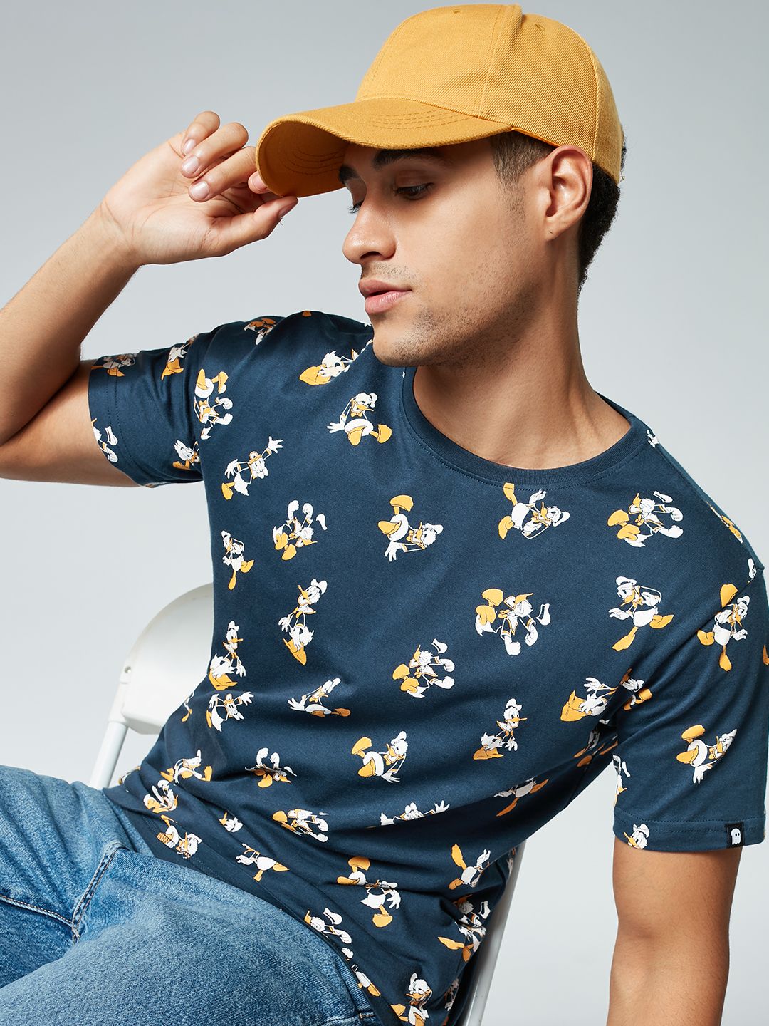 Buy Donald Duck: Pattern T-Shirts, Unisex T-shirts online at The Souled ...