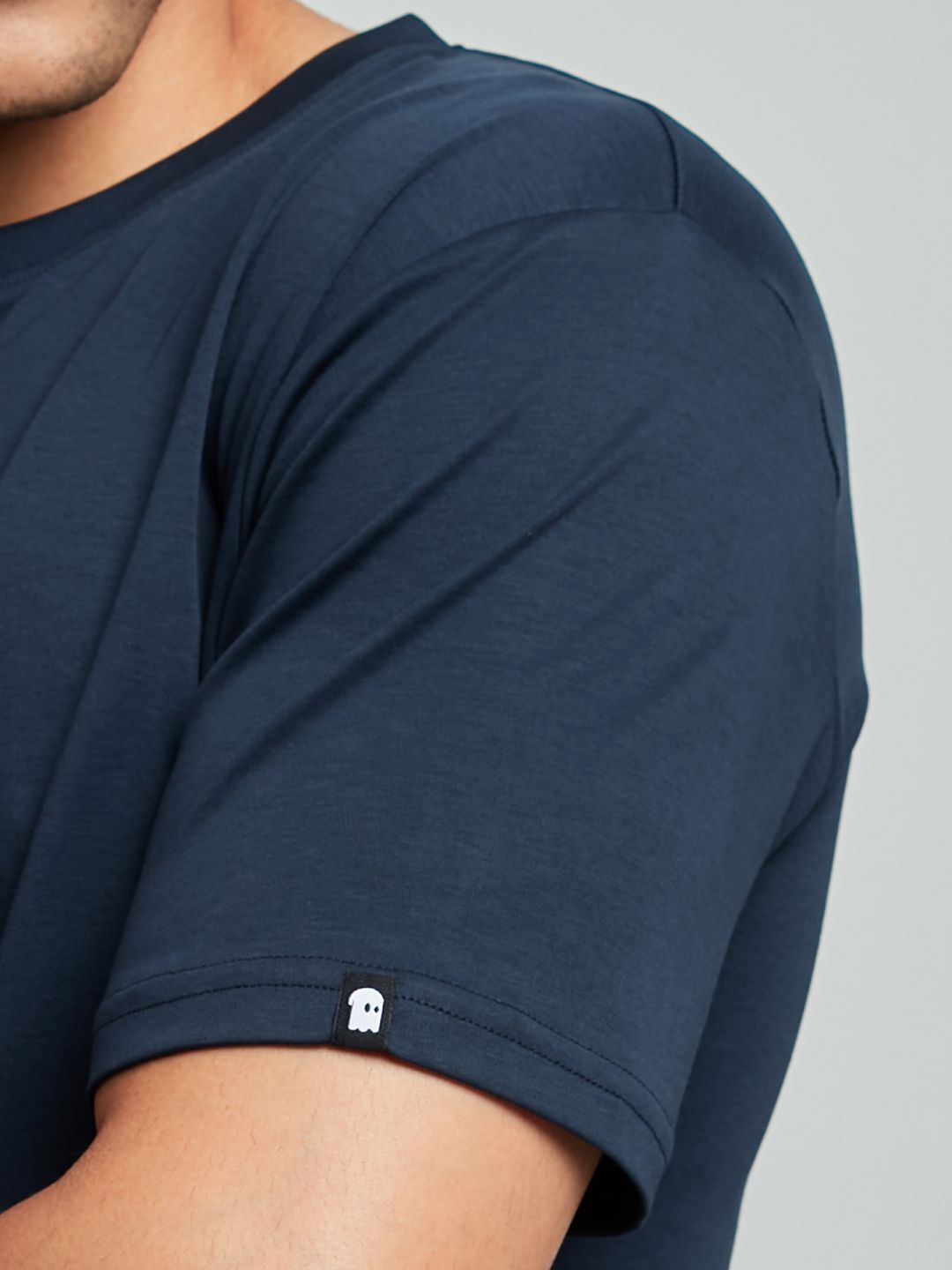 Buy ISRO: Logo Half Sleeve T-Shirts Online