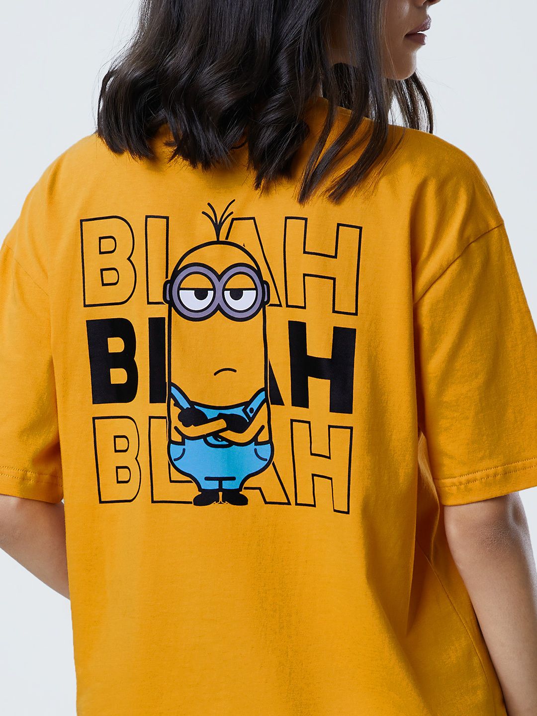 Buy Minions: Blah Blah Blah Boyfriend T-shirts Online