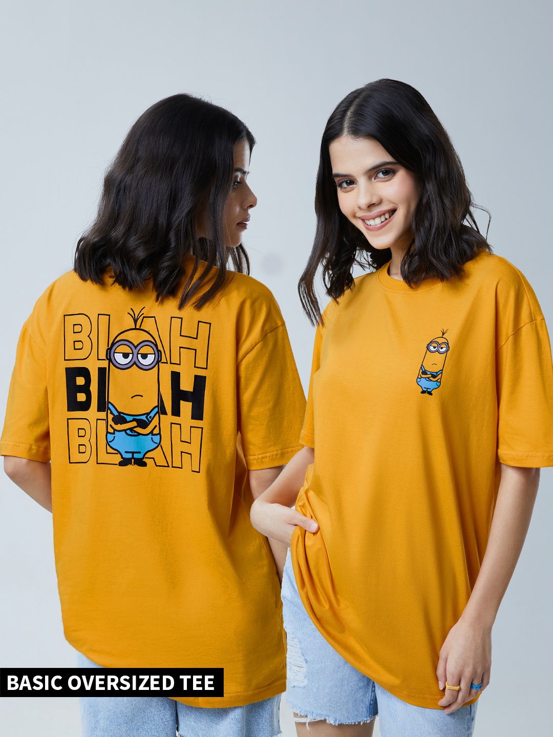Buy Minions: Blah Blah Blah Boyfriend T-shirts Online