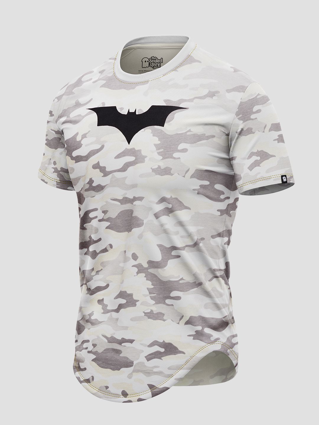 Buy Batman Logo Camo Drop Cut T-Shirts Online