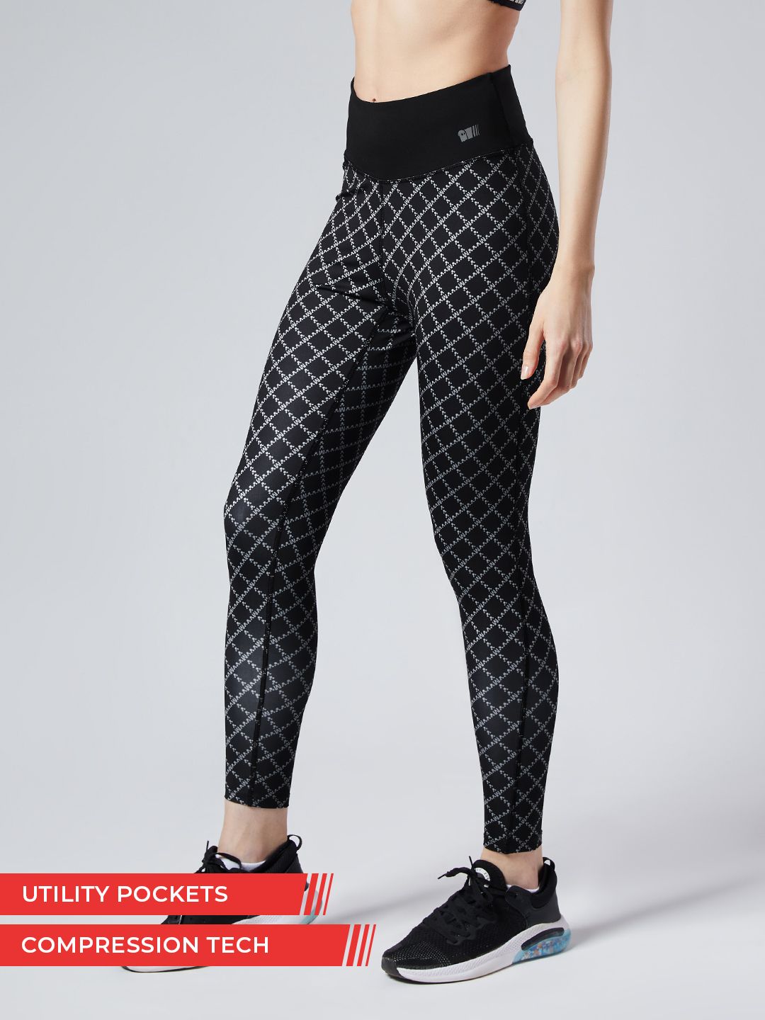 Buy TSS Active Fighting Black Women Training Sports Tights Online