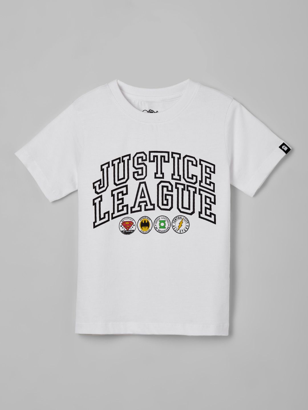 Buy DC: Justice League Logo Boys T-shirt Online