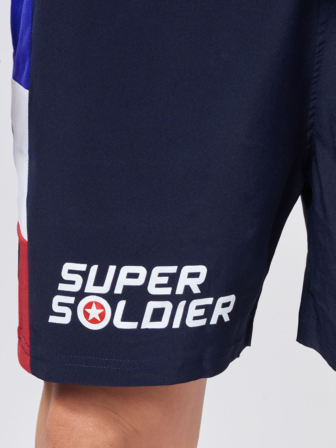 Buy Captain America Super Soldier Mens Running Shorts Online