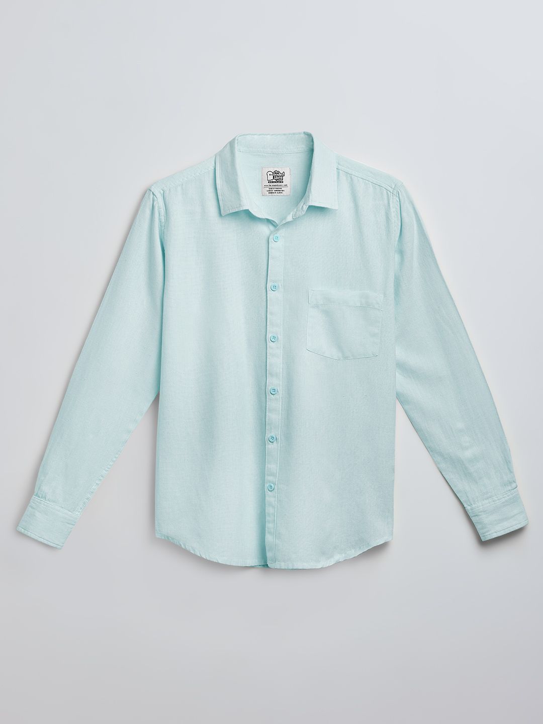 Buy Solids: Light Blue Shirts Online