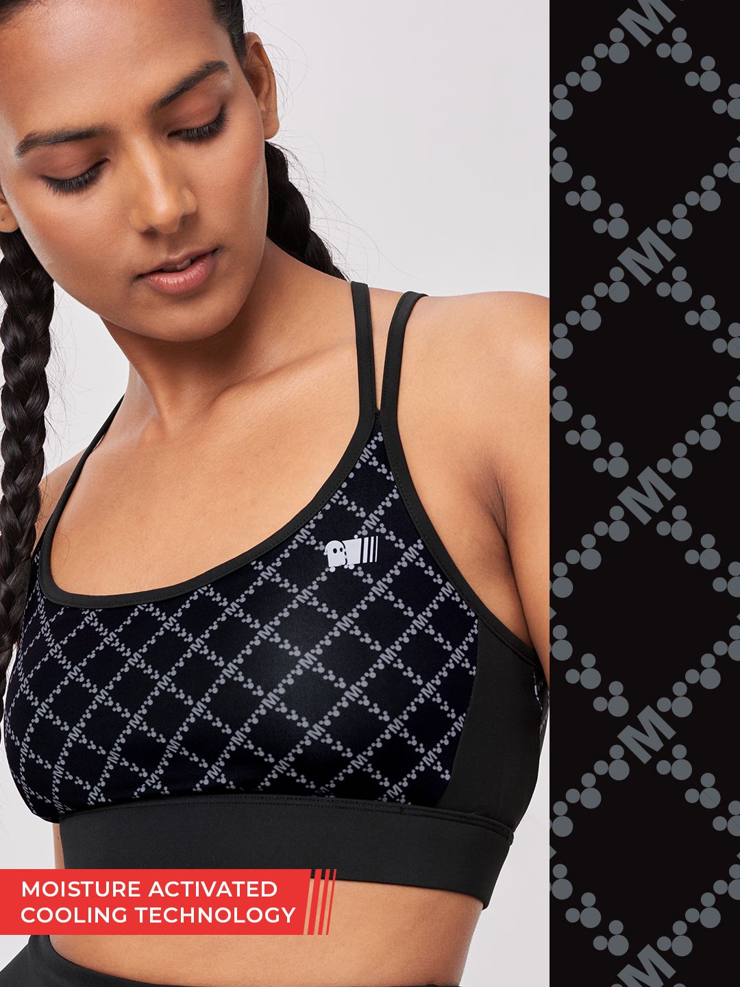 Buy Tss Active Micky Sports Black Women Training Sports Bras Online