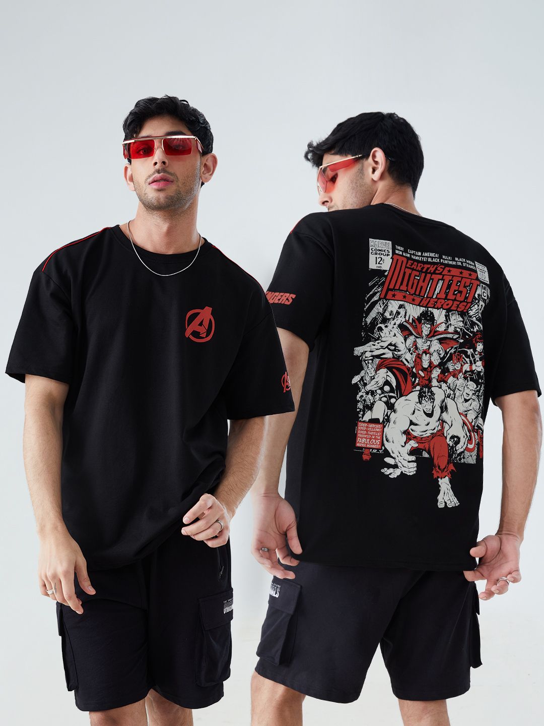 Buy Marvel: Avengers Earth's Mightiest Heroes Oversized T-Shirts online ...
