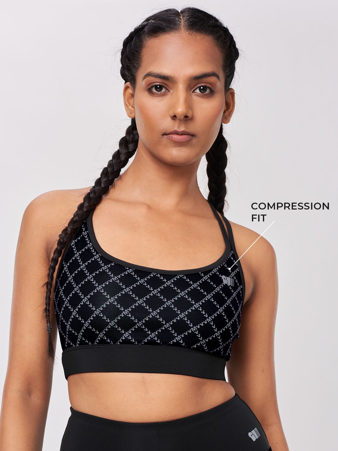 Buy Tss Active Micky Sports Black Women Training Sports Bras Online