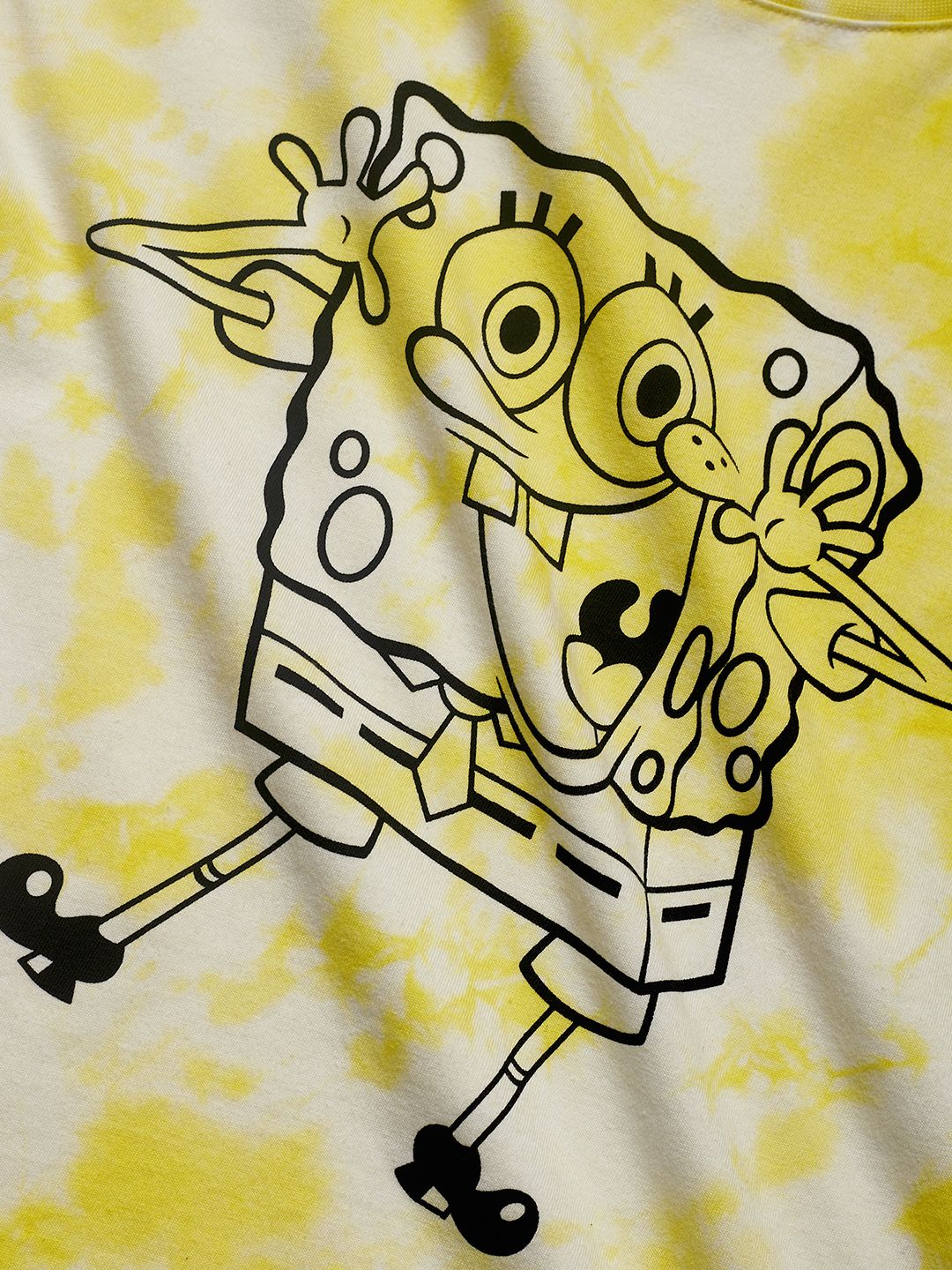 Buy SpongeBob: Happy Girls Oversized T-Shirts Online