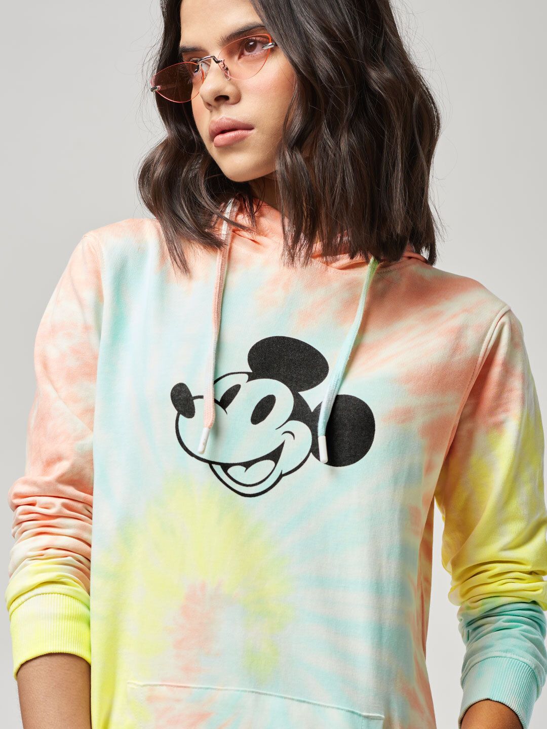 Buy Official Mickey Mouse Face Women Hooded Dress Online