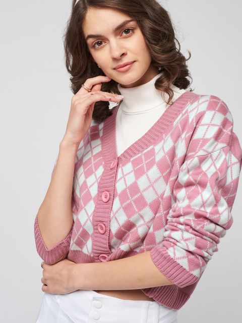 Buy Official Knitted Sweater: Diamonds Women Sweaters Online