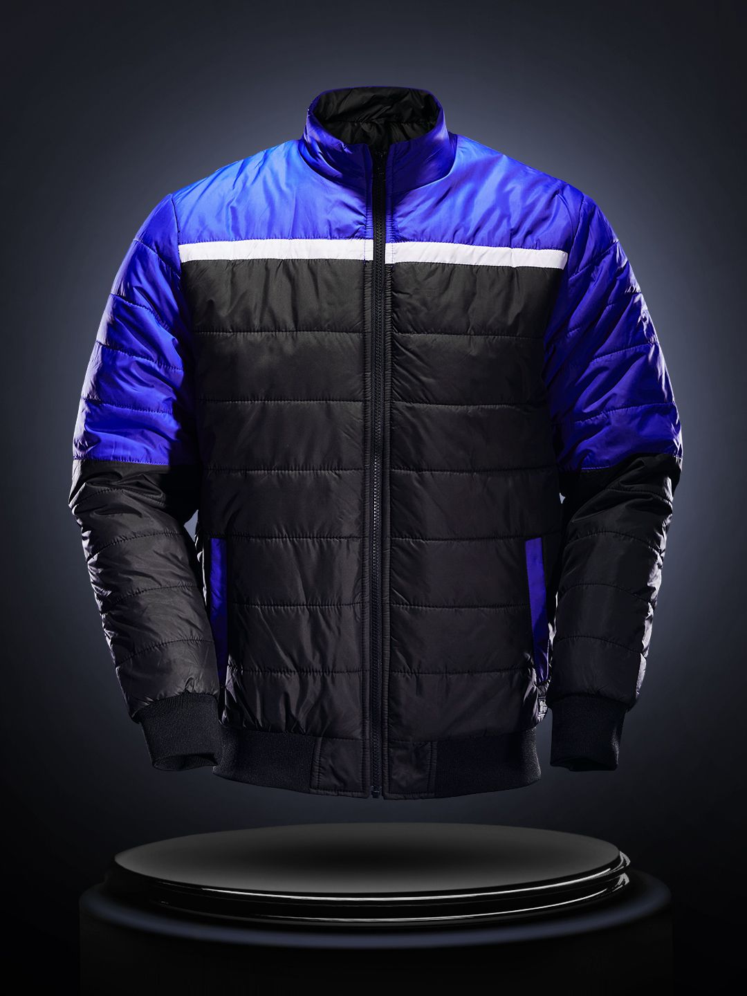 Buy Official Solids: Colorblock Puffer Jackets Online