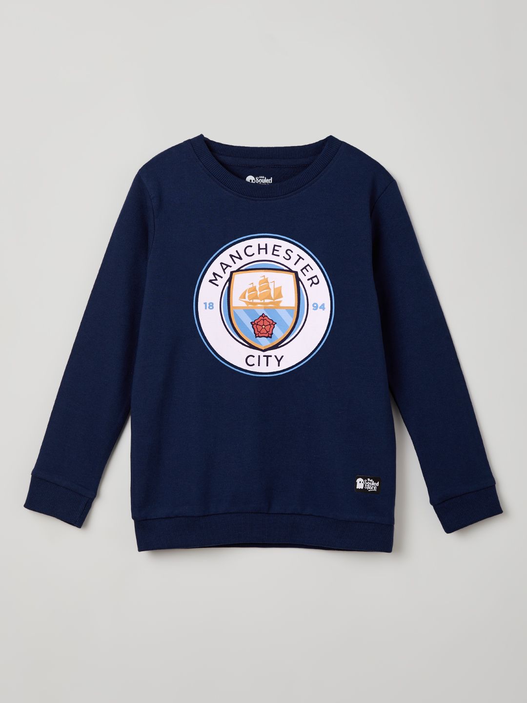 Buy Man City: Logo Sweatshirt Online