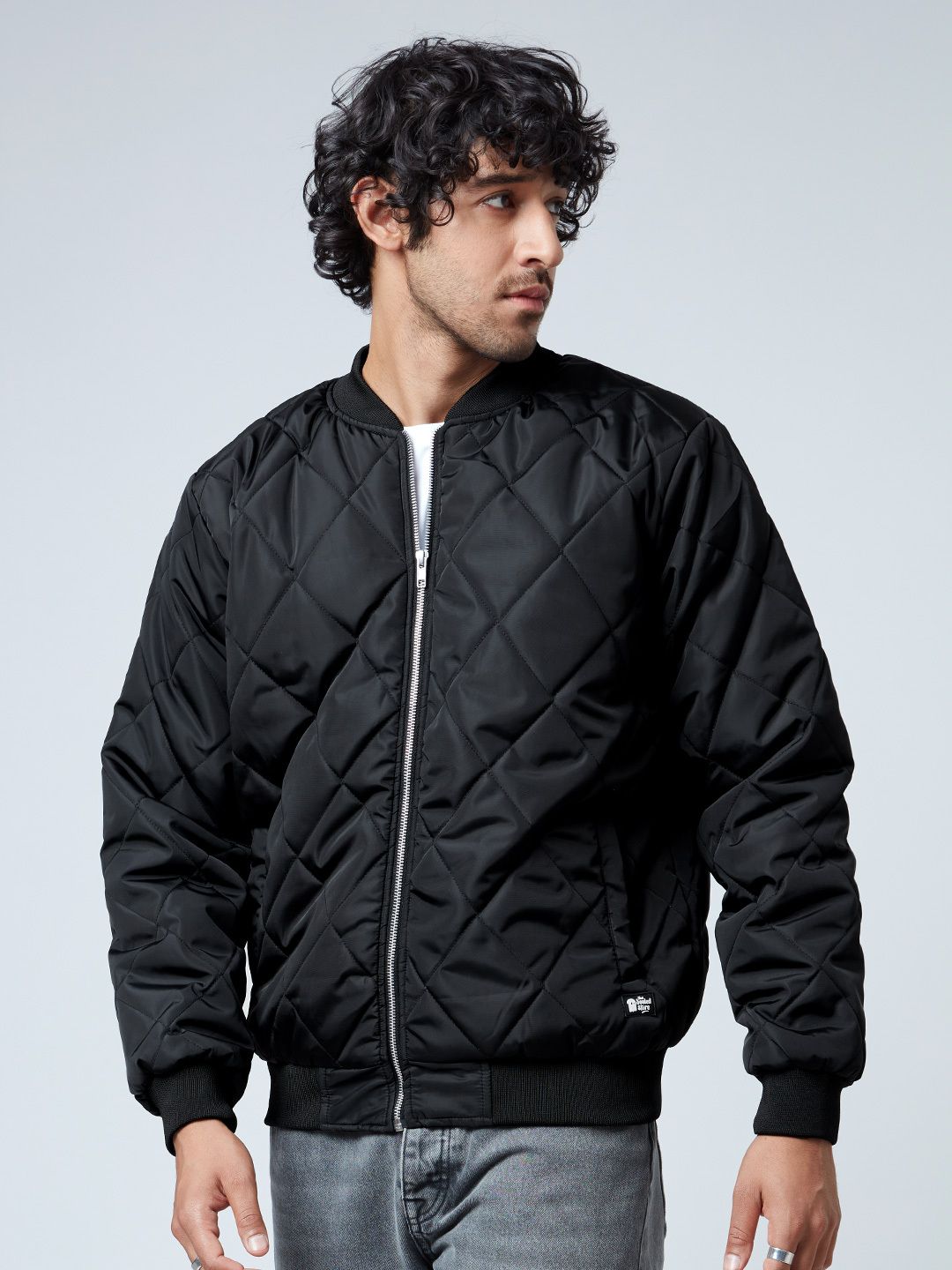 Buy Puffer Black Quitted Jackets Online