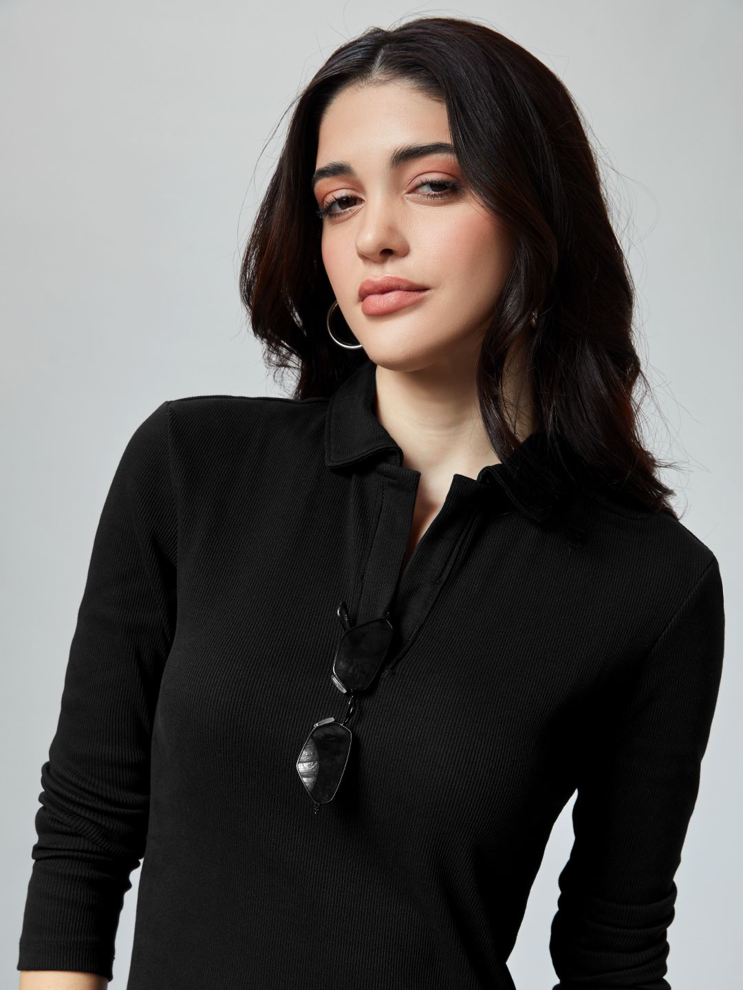 Buy Black (V-Neck) Women's Polo Dresses online at The Souled Store