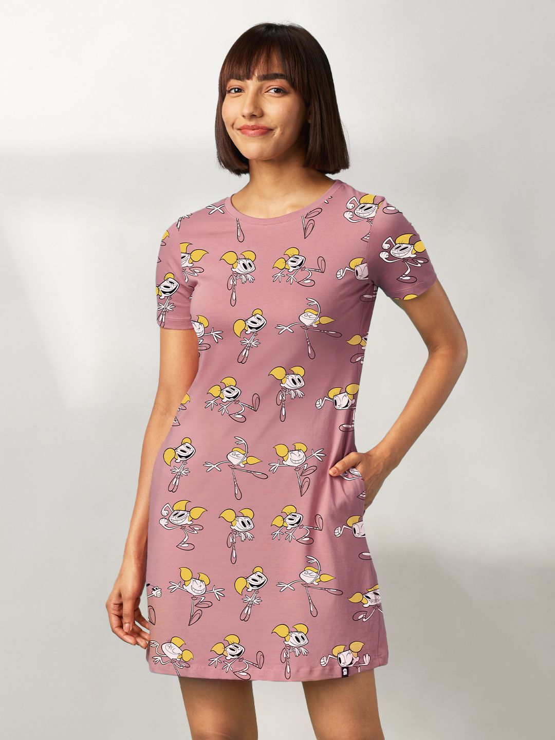 Buy Dexter: Dee Dee Pattern T-Shirt Dresses, Official Merchandise ...