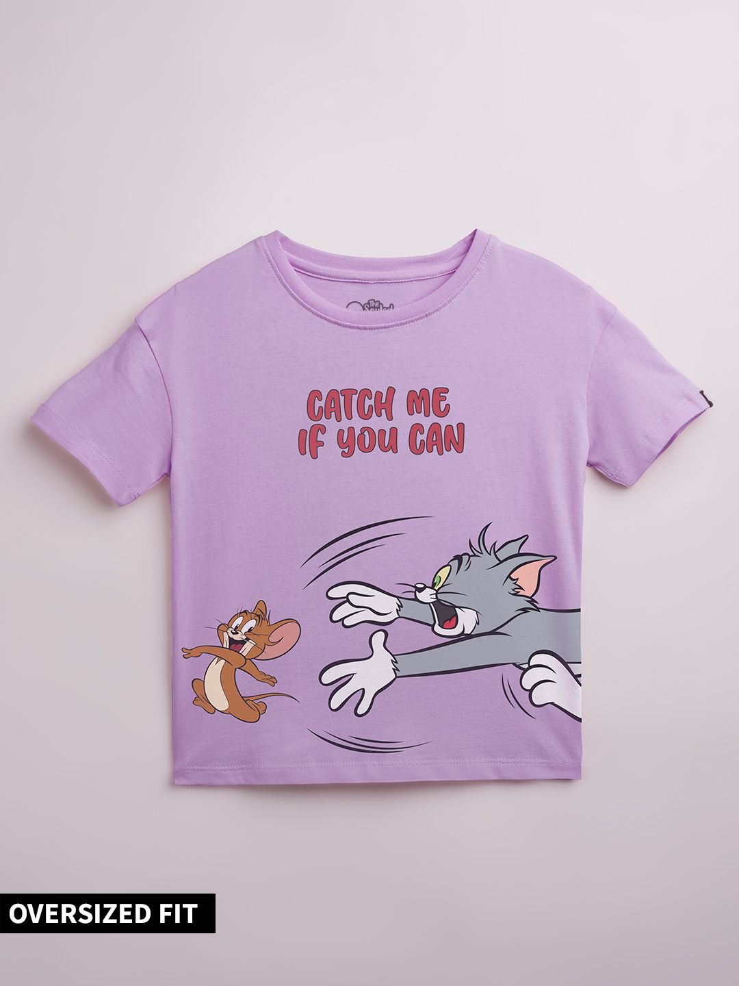 Buy Tom and Jerry: Catch Me If You Can Boys Oversized T-shirts Online