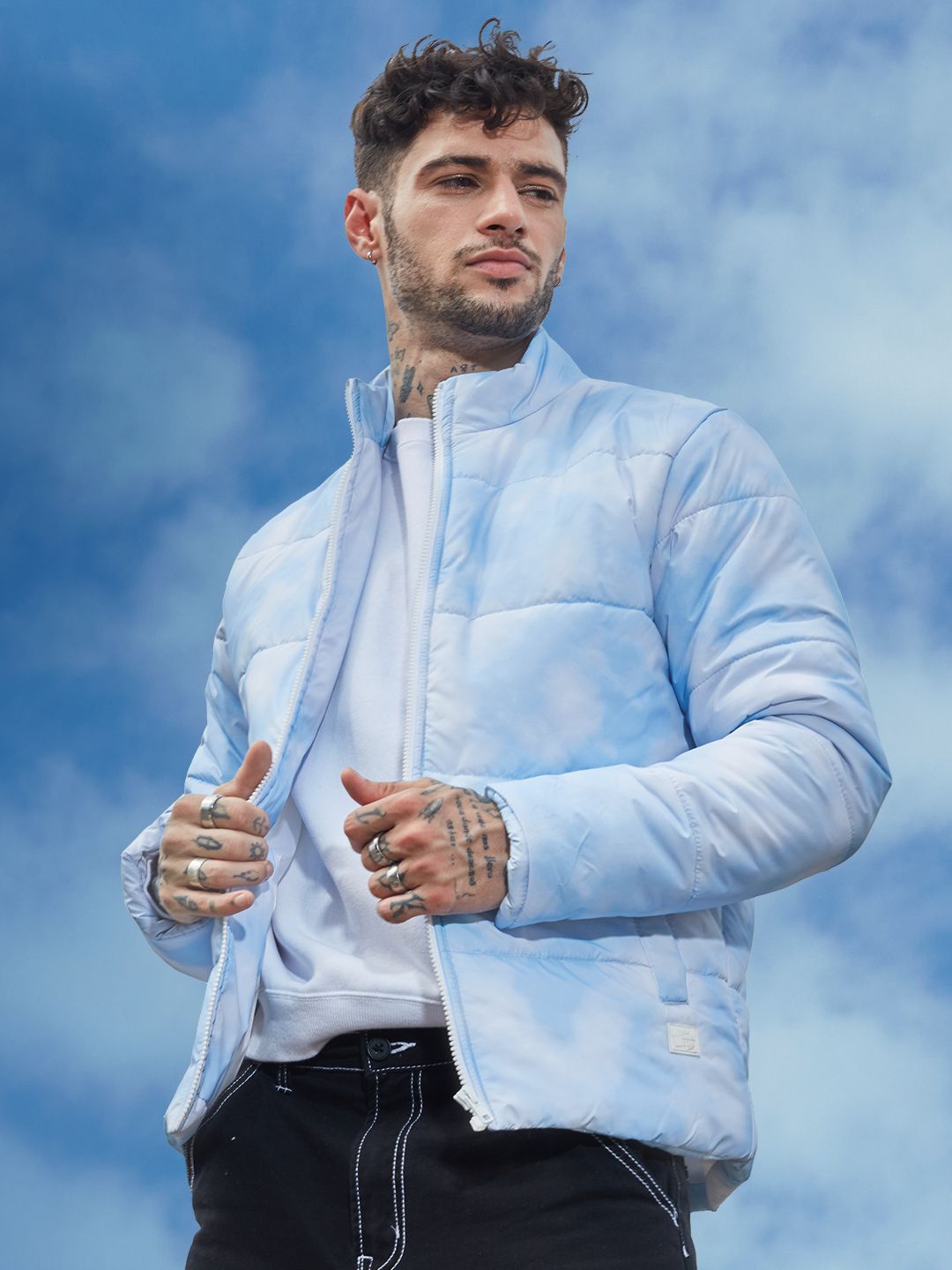 Buy Official TSS Originals: Cloud Print PufferJackets Online