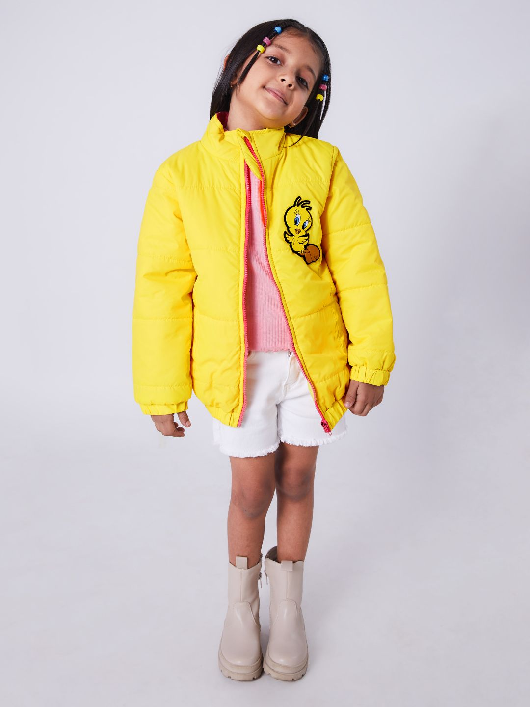 Buy Looney Tunes: Tweety Girls Puffer Jacket Online