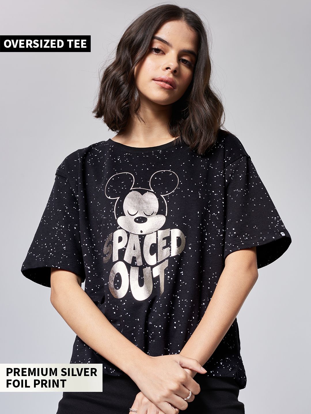 Buy Tom & Jerry: Powered By Cheese Women's Oversized T-Shirt online at ...