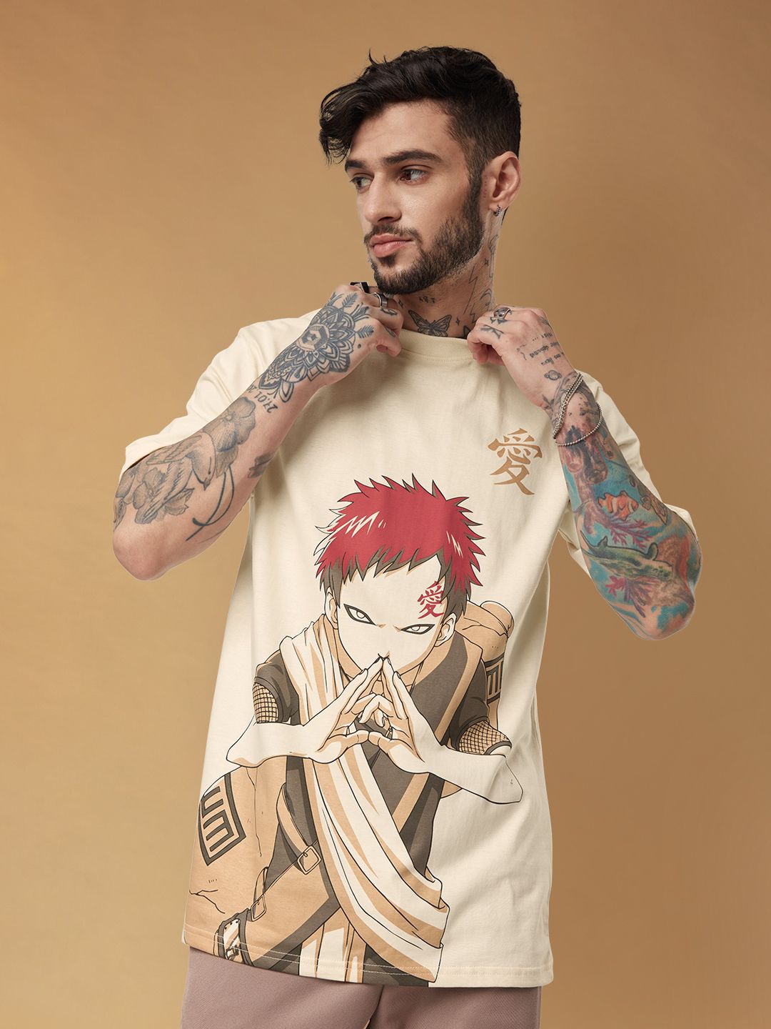 Buy Naruto: The Ninja Men Relaxed Fit T-shirt Online
