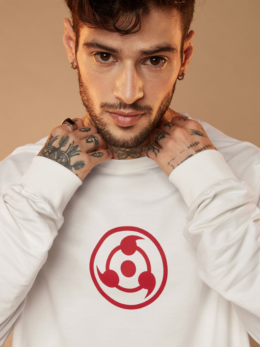 Buy Naruto Uchiha Clan Oversized Full Sleeve T Shirt Online