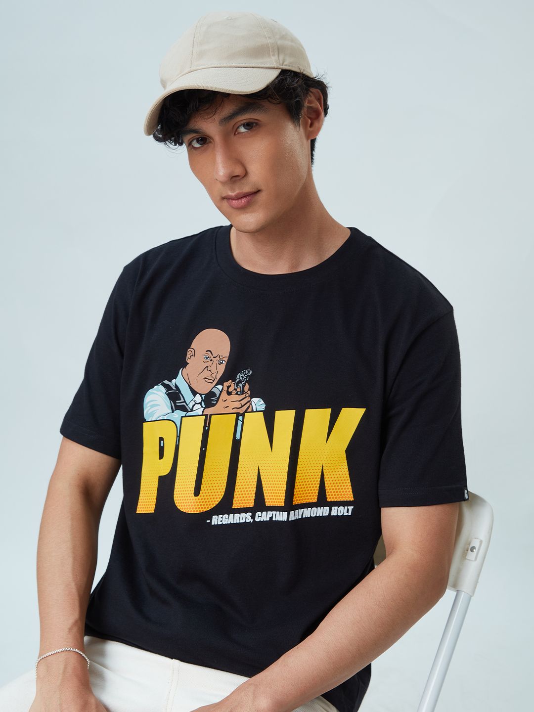 Buy Brooklyn Nine-Nine: Punk Relaxed Fit T-Shirt Online