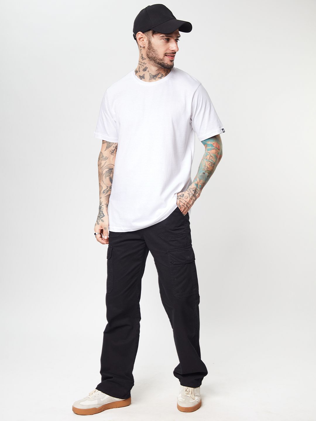 Buy Solids: White T-Shirts, Unisex T-shirts online at The Souled Store.