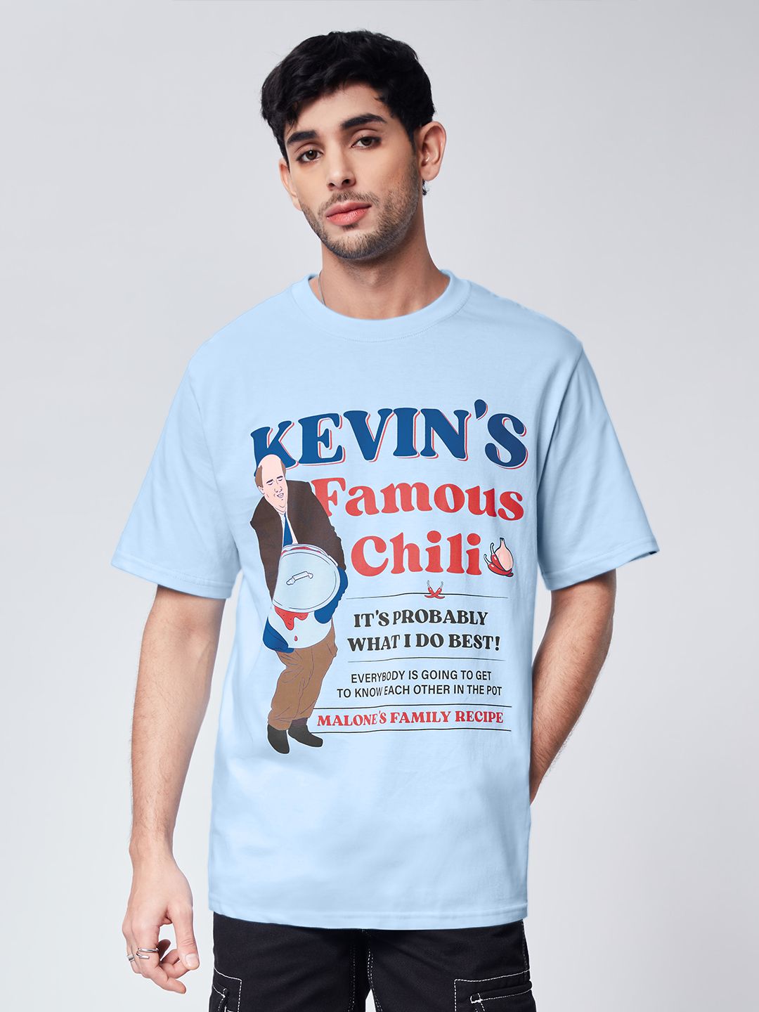 Buy The Office: Kevins's Chili Men Relaxed Fit T-shirt Online