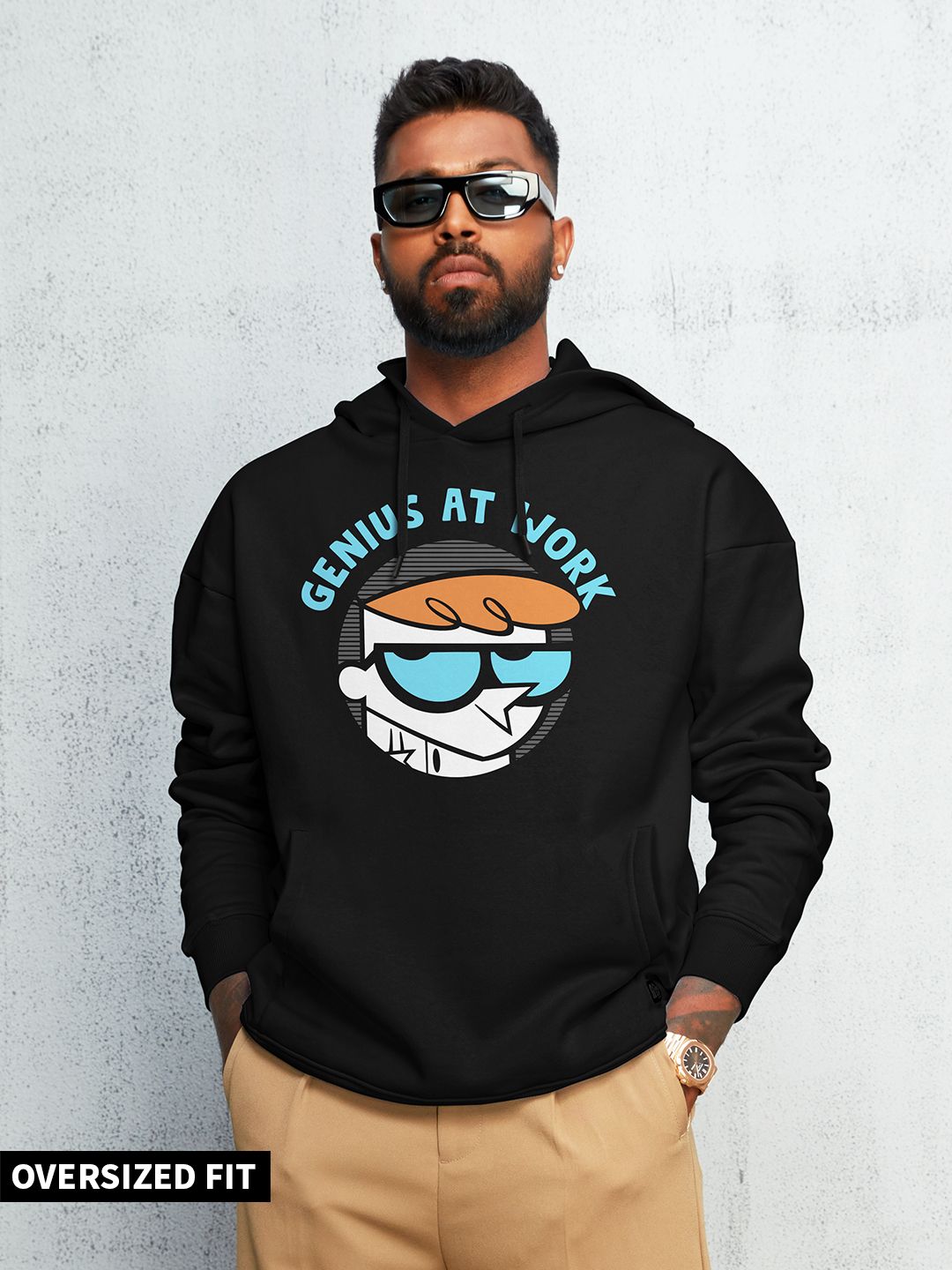 Buy Official Dexter: Genius At Work Men Oversized Hoodies Online