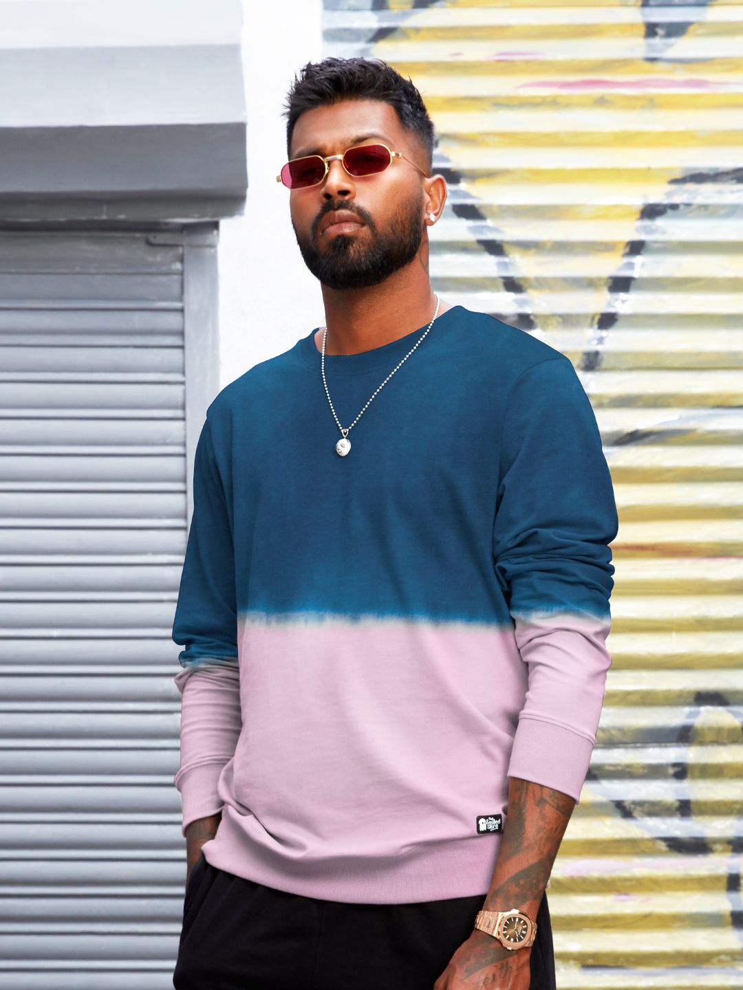 Buy Official TSS Originals: Colour Block Sweatshirt Online.