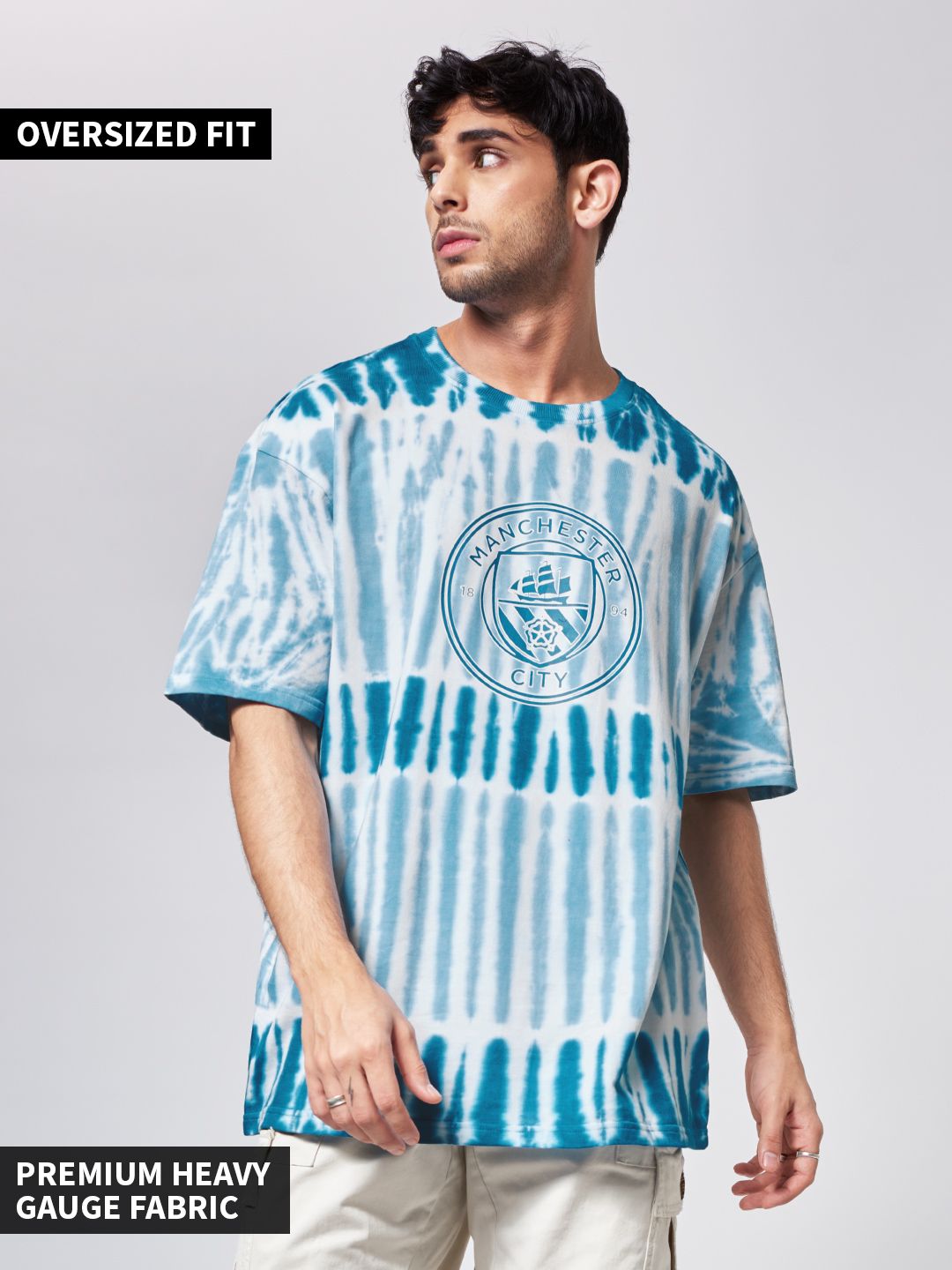 Buy Manchester City FC: Mega Manchester Oversized T-shirt Online