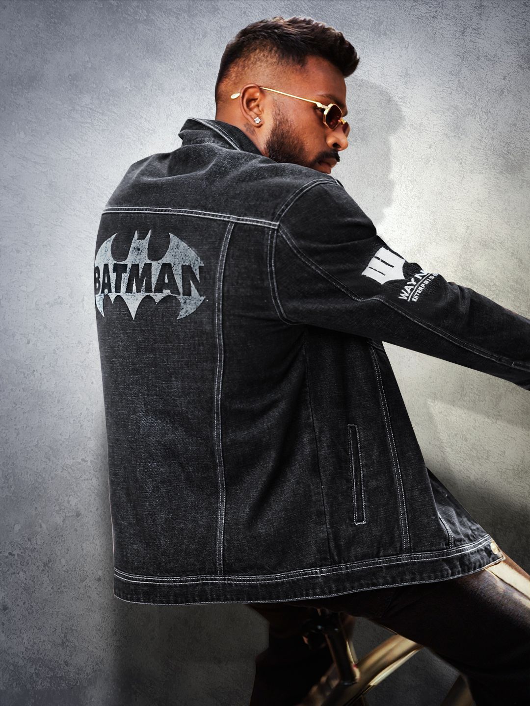Buy Official Batman: Wayne's Bat Denim Jackets Online