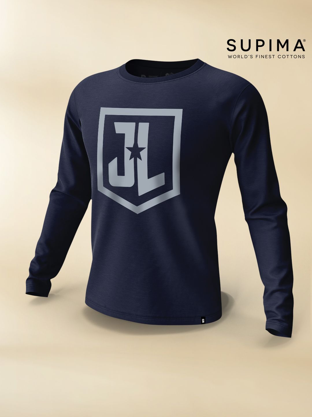 Buy Justice League Logo Supima Tshirts Online