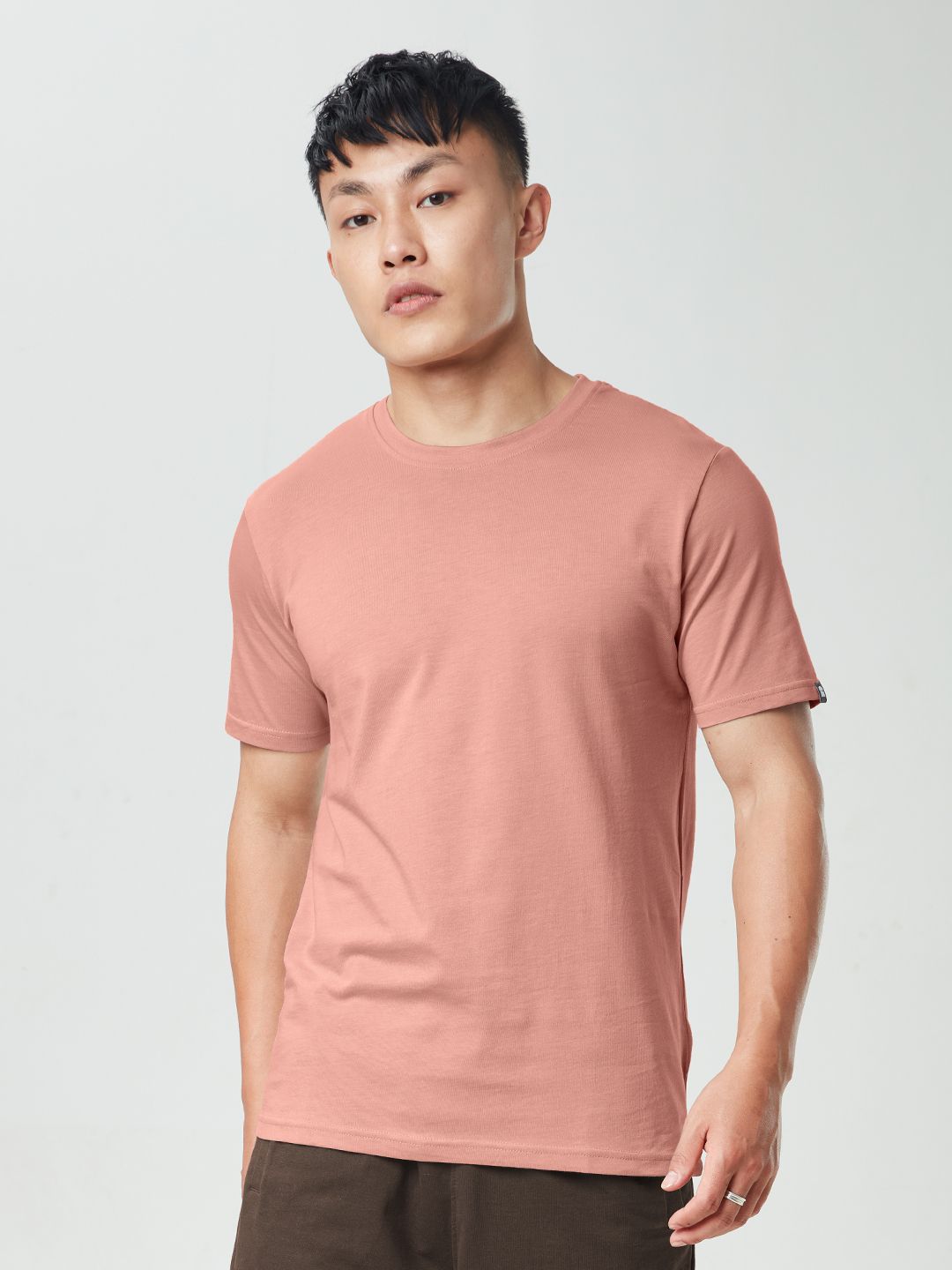 Buy Solids: Peach Pink T-Shirts, Unisex T-shirts online at The Souled ...