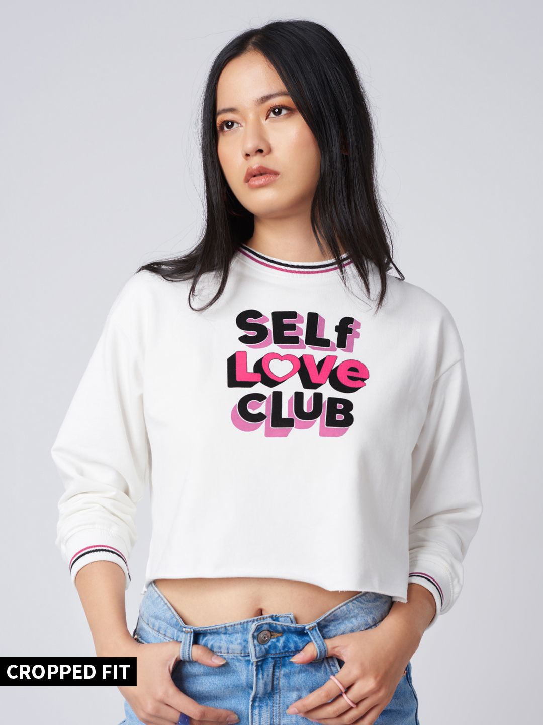 Buy Official Self-Love Club Women Sweatshirts Online
