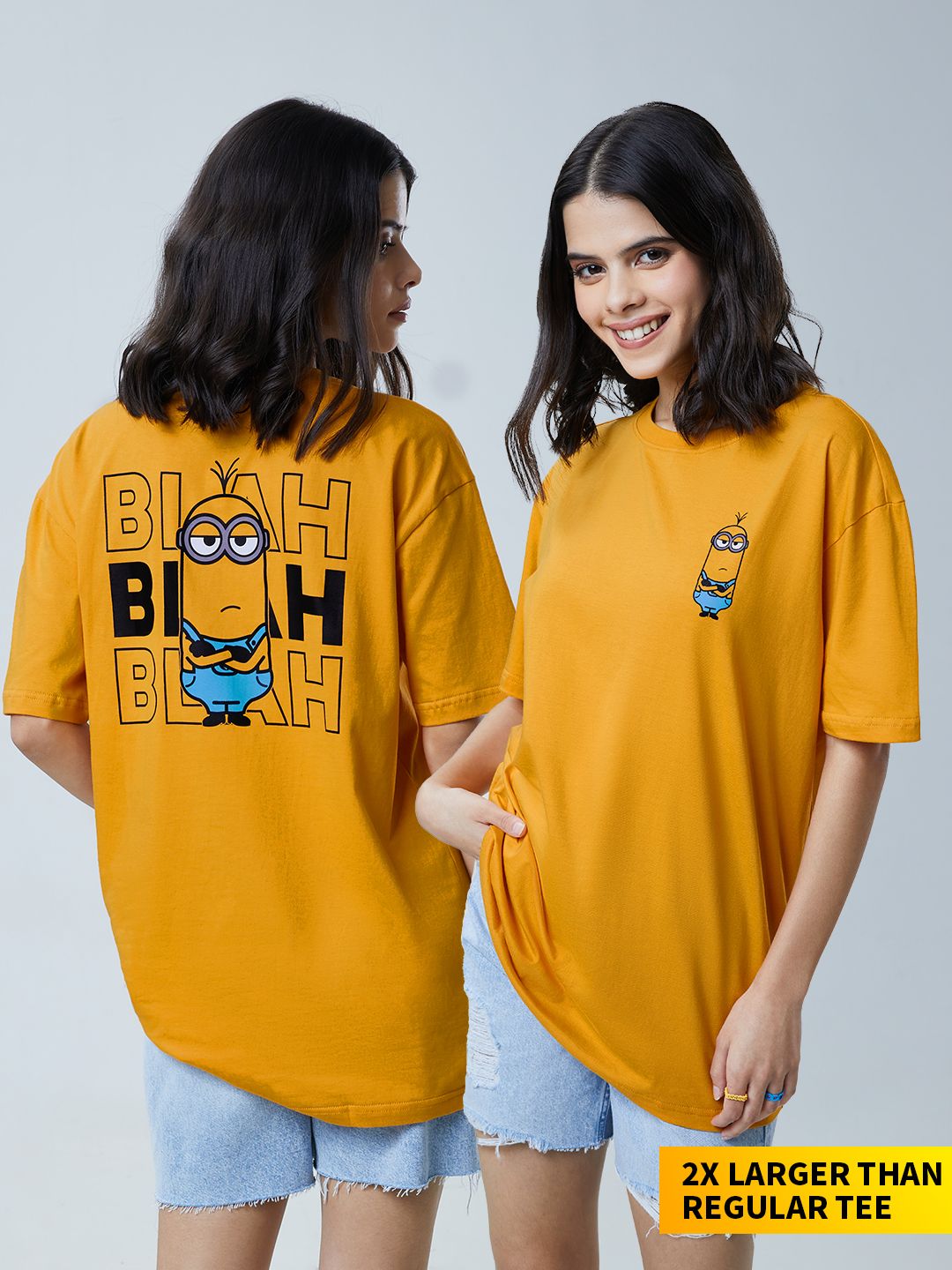 Buy Minions: Blah Blah Blah Boyfriend T-shirts Online