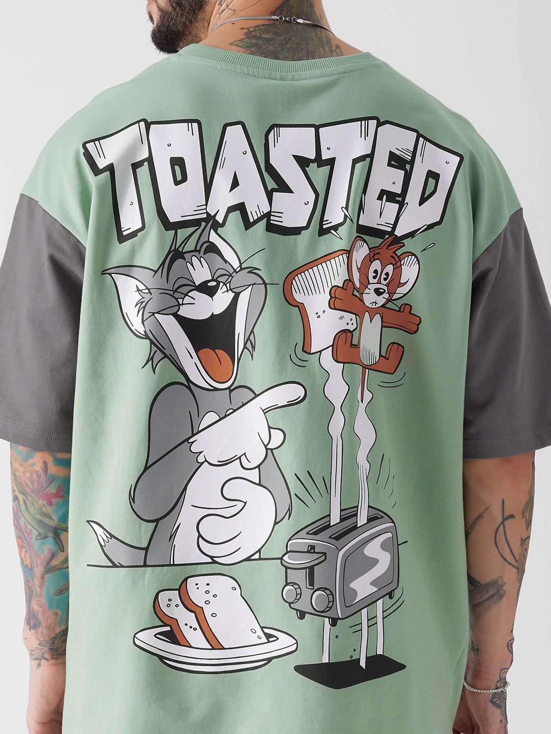 Buy Tom & Jerry: Toasted Oversized T-Shirts Online