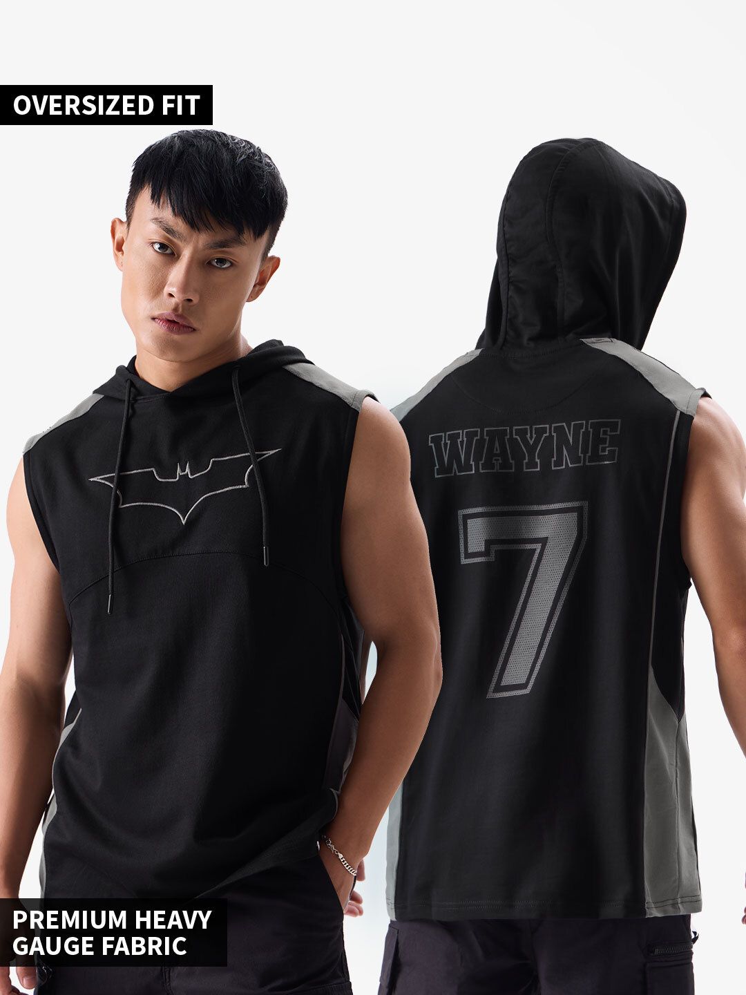 Buy Batman: 7 Hooded Vest Online.