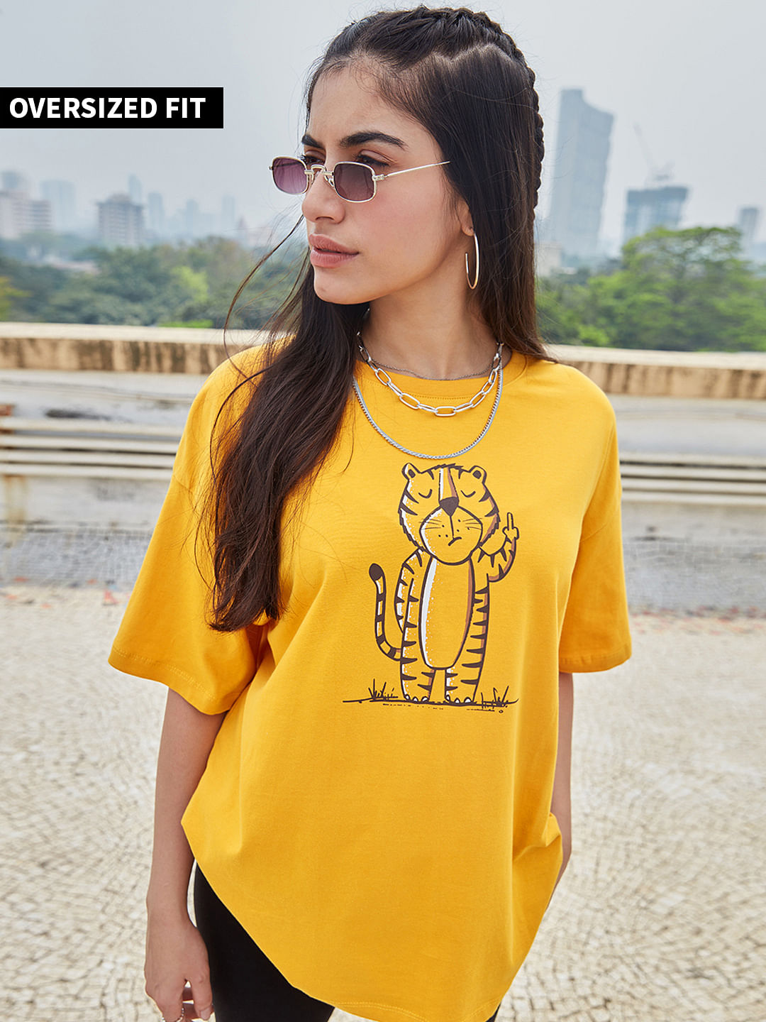 Buy Official Save The Tiger Women Oversized T Shirt Online At The